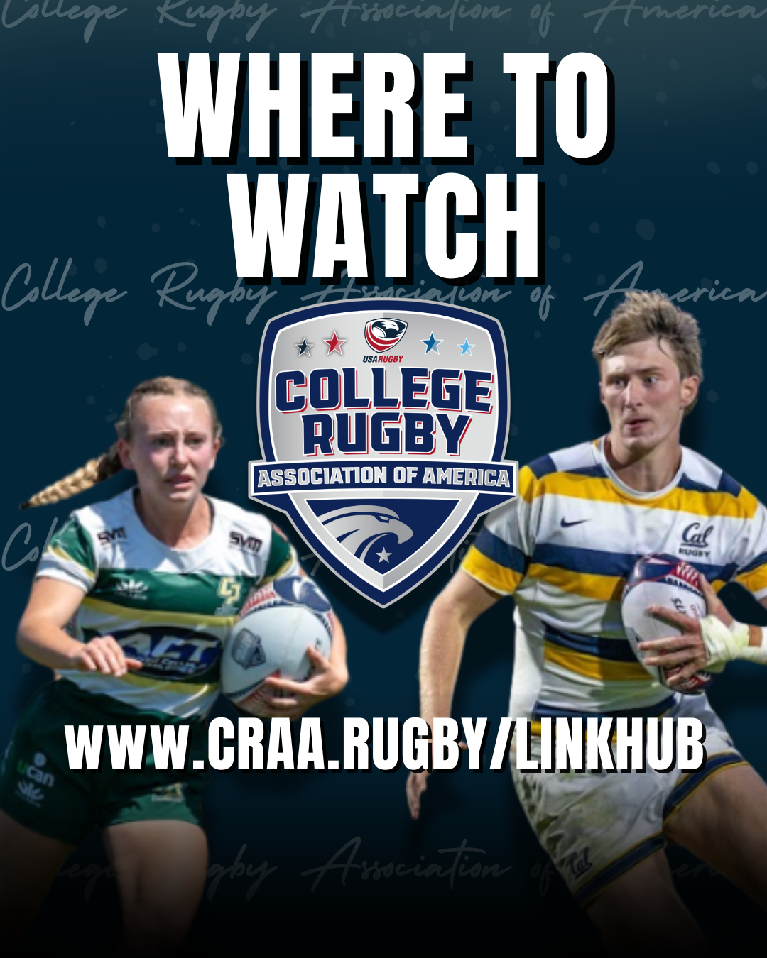 2025-2026 Championships Stream Hub - CRAA Rugby